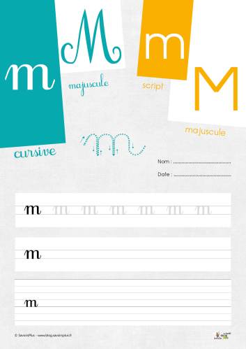 Téléchargement – Fiches d’écriture – Le blog SavoirsPlus