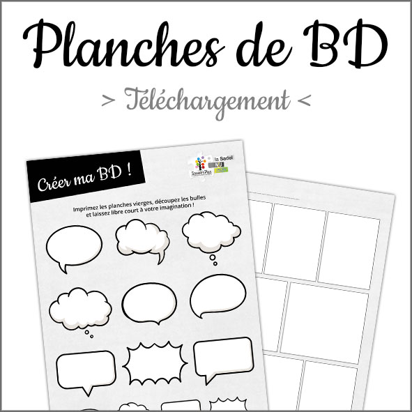 Téléchargement – Planches de BD vierges – Le blog SavoirsPlus