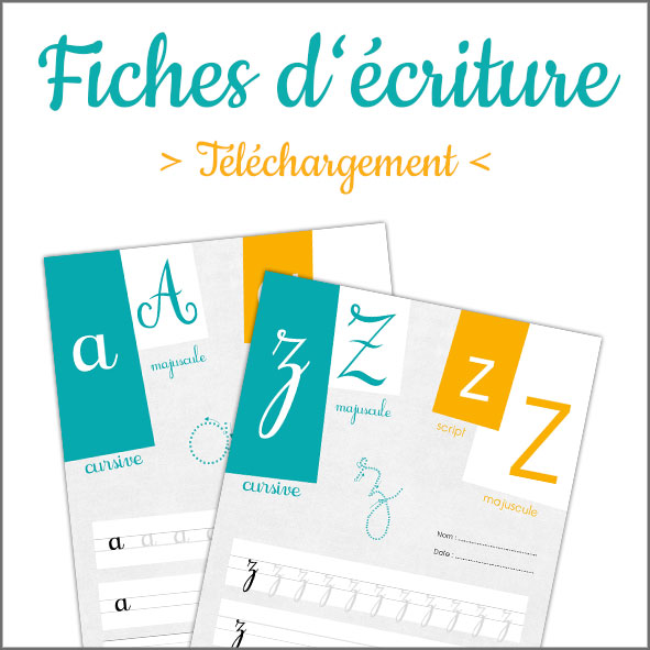 Téléchargement – Fiches d’écriture – Le blog SavoirsPlus
