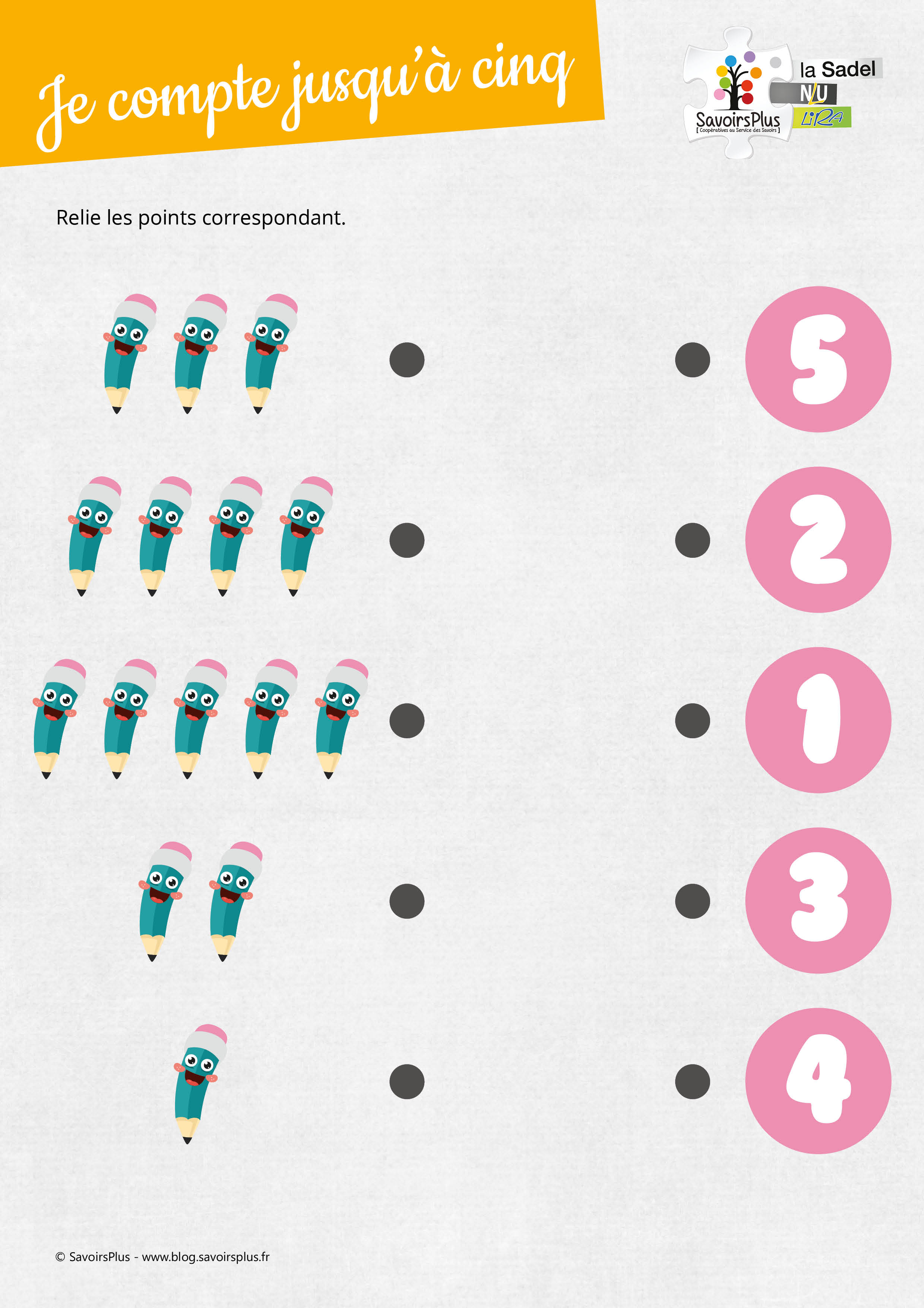 Téléchargement – Je compte jusqu’à cinq – Le blog SavoirsPlus