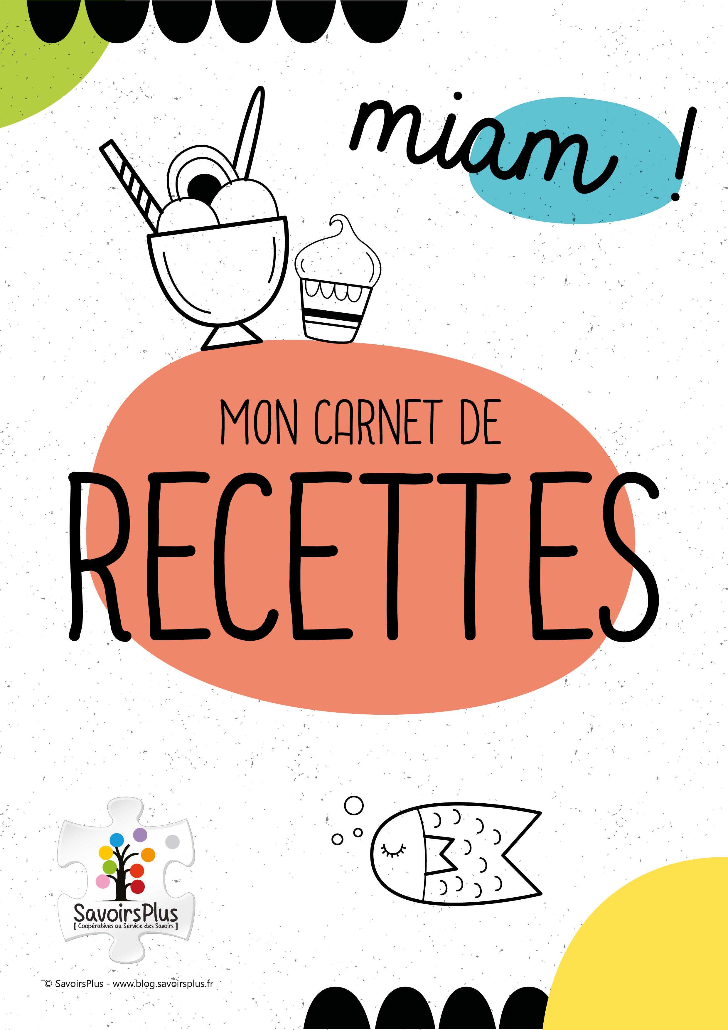 Téléchargement – Carnet de recettes – Le blog SavoirsPlus