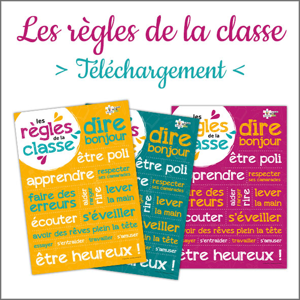 Téléchargement – Affiches les règles de la classe – Le blog SavoirsPlus