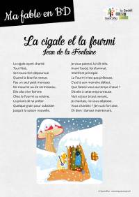 Téléchargement – Ma fable en BD, La cigale et la fourmi – Le blog ...