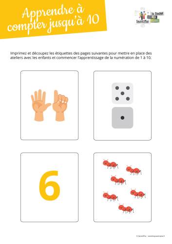 Téléchargement – Apprendre à compter jusqu’à 10 – Le blog SavoirsPlus
