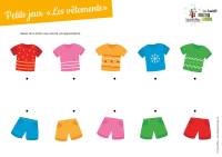 Téléchargement – Petits jeux « Les vêtements » – Le blog SavoirsPlus