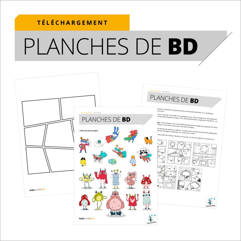 Téléchargement – Planches de BD – Le blog SavoirsPlus