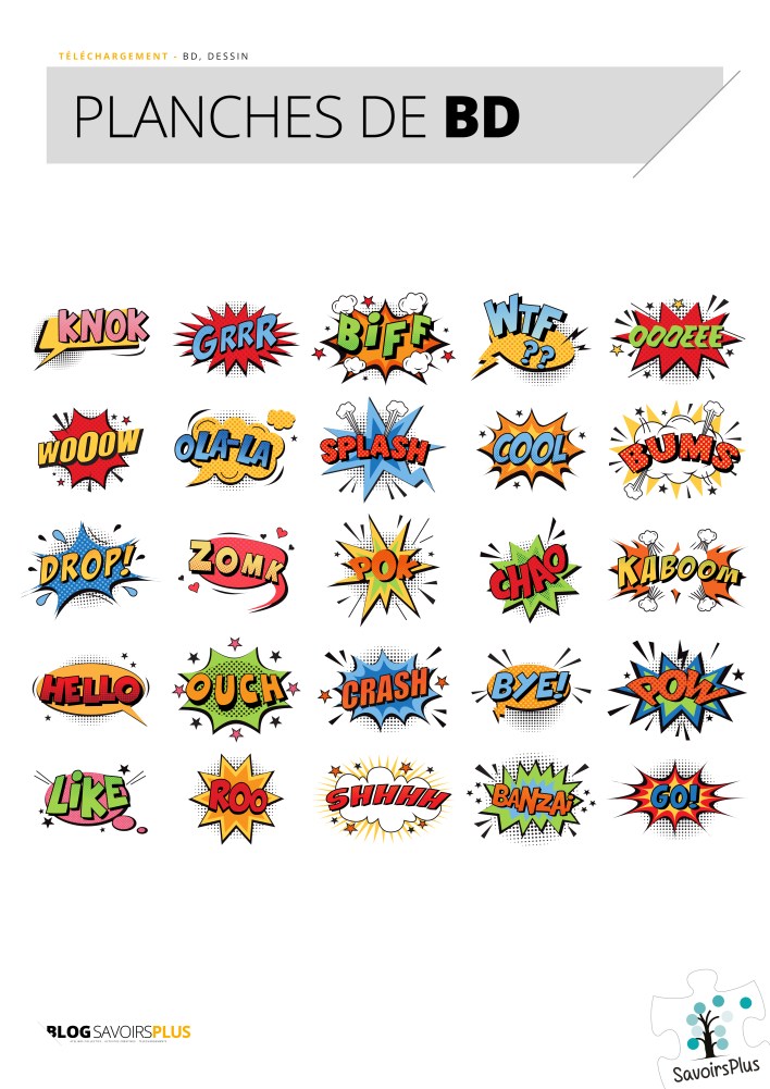 Téléchargement – Planches de BD – Le blog SavoirsPlus