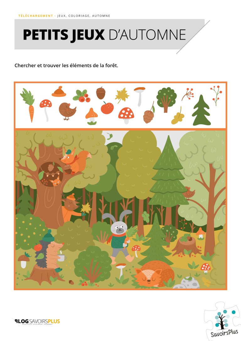 Téléchargement – Petits jeux d’Automne – Le blog SavoirsPlus