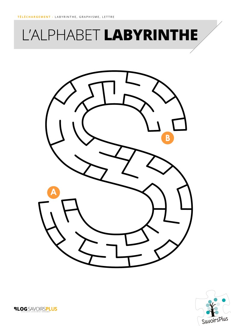 Téléchargement – L’alphabet labyrinthe – Le blog SavoirsPlus