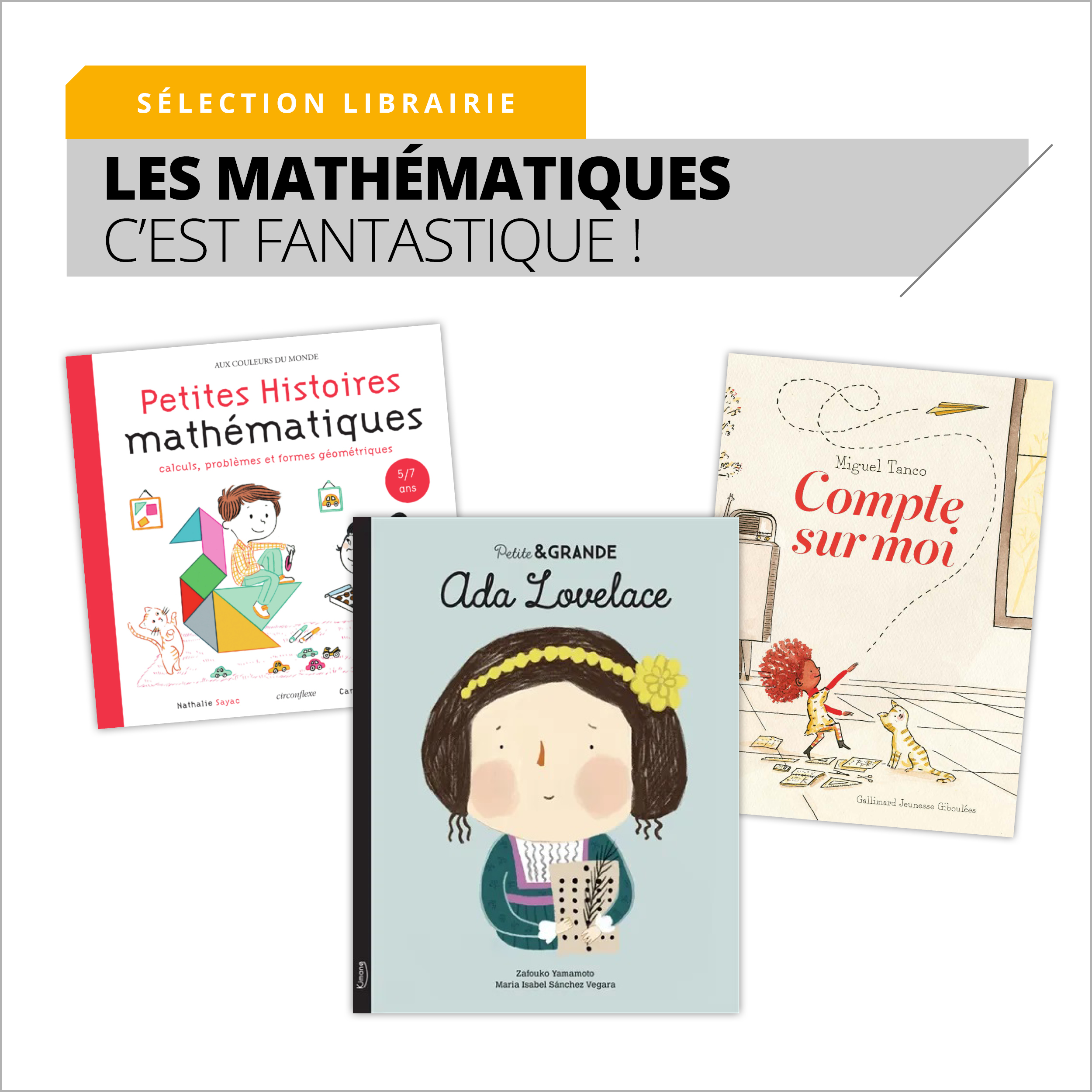Sélection librairie – Les mathématiques, c’est fantastique ! – Le blog ...